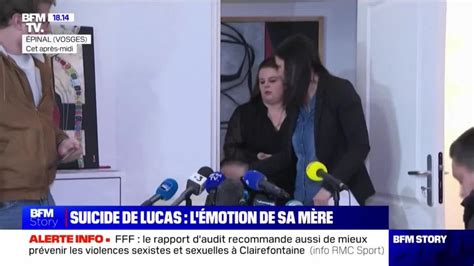 Suicide De Lucas Lémotion De Sa Mère