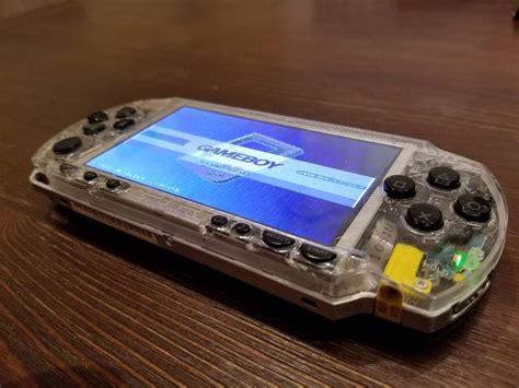 custom built psp zero with raspberry pi