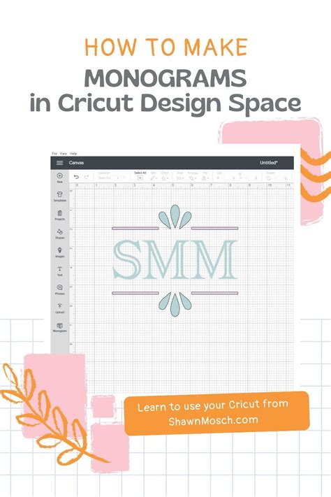 Monograms Made Easy Cricut Monogram Maker New In 2023 Artofit