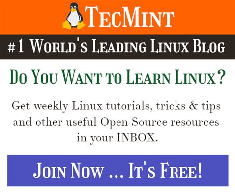 tecmint linux howtos tutorials and guides