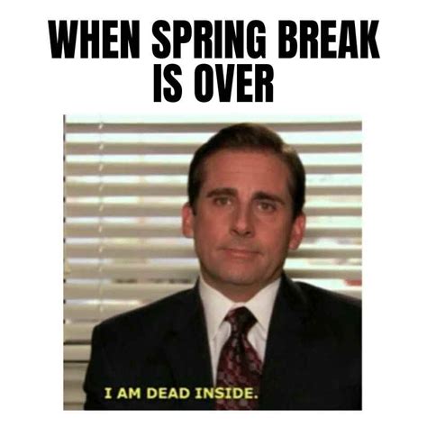 Funny Spring Break Memes For 2022