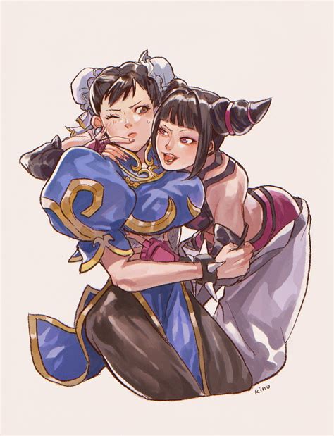 [street Fighter] Yuri X Chun Li R Wholesomeyuri