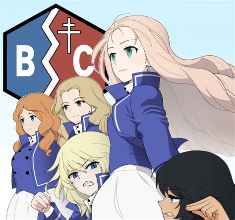 Safebooru 5girls Andou Girls Und Panzer Bc Freedom Emblem Bc