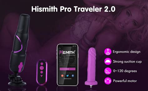 Hismith Pro Traveler Sex Machine Fuck Machine With Dildo Portable Dildo