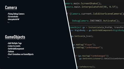 extension tools for unity improved editor and features