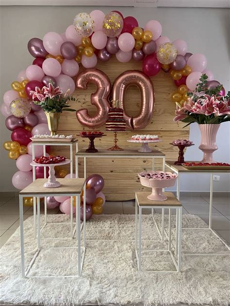 Decoração 30 Anos Decoração Festa Adulto Festa De Aniversario
