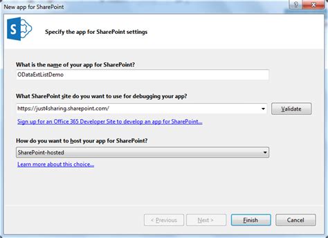 how to create an “external content type” using visual