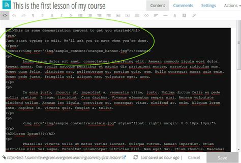 adding code highlighting summit evergreen documentation