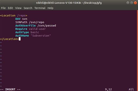 how to install and configure apache subversion svn in