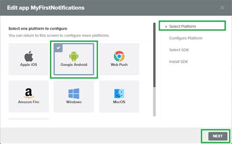 generate notification key in android intensivespeed