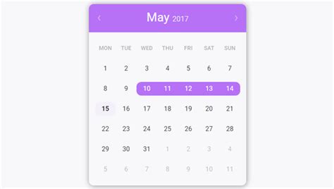 react date range picker