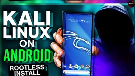 how to install kali linux on android device no root easily kali linux