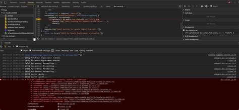 aurelia running webpack dev server hot throws error on app hot