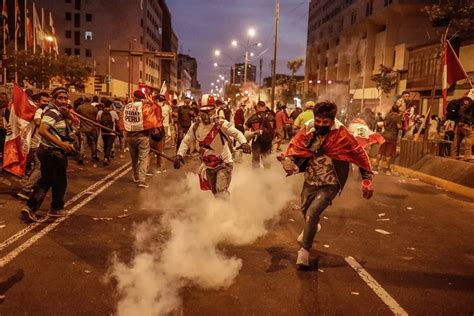 Fotogalería Aumentan Protestas En Perú En Apoyo Al Expresidente Pedro