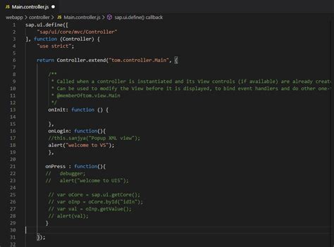 how to develop simple ui5 programming in vs code sap blogs