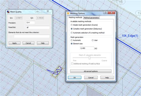 solved meshing element size and meshing precision autodesk community