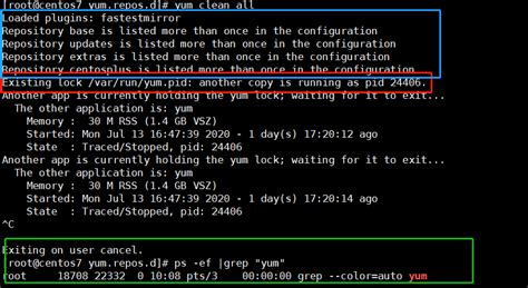 centos7安装gcc yum报错repository base is listed more than once in the