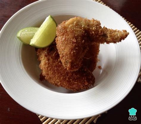 Alitas De Pollo Fritas Con Limón Fácil