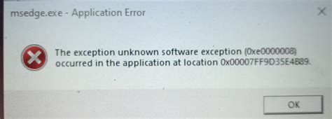ms edge sudden error please help r microsoftedge
