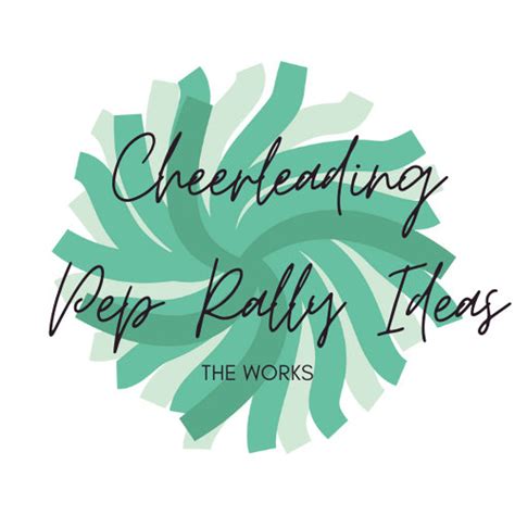 Cheerleading Pep Rally Themes And Ideas The Works Etsy