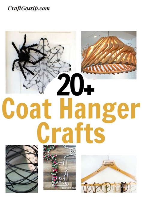 20 Crafts To Make With Old Coat Hangers Home And Garden