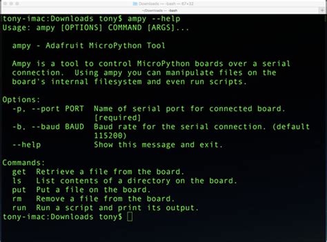 micropython basics load files and run code