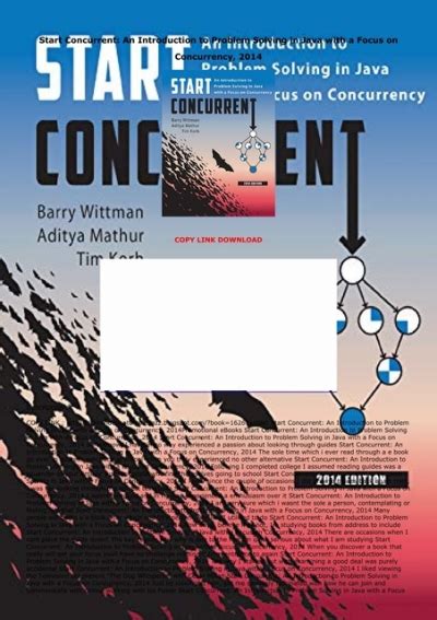 download start concurrent an introduction to problem solving in java