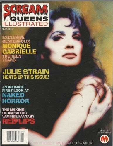 Scream Queens Illustrated 7 Monique Gabrielle Julie Strain Red Lips