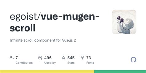 github egoist vue mugen scroll infinite scroll component for vue js 2
