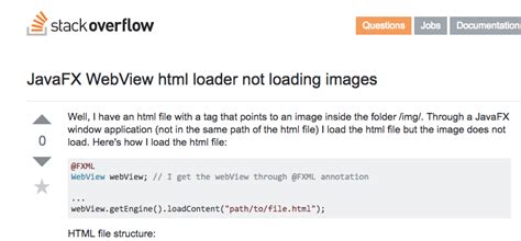 java javafx webview html loader not loading images