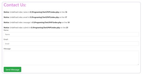 php notice undefined index post method stack overflow