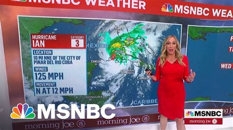 Strengthening Hurricane Ian Puts 19 Million People At Risk Youtube