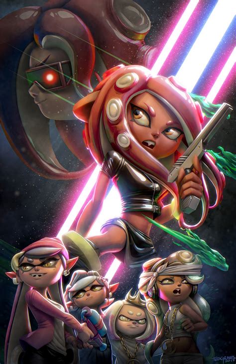 Artstation Splatoon Agent 8