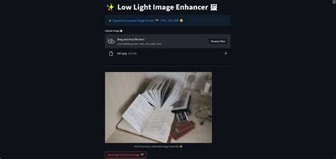 github prateekralhan streamlit based low light image enhancer a