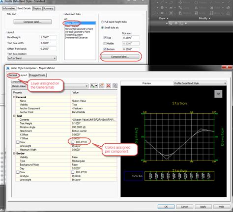 solved profile data band styles greyed out property settings