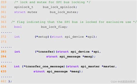 嵌入式linux spi驱动 struct spi device 光屁股的雨果的博客 csdn博客