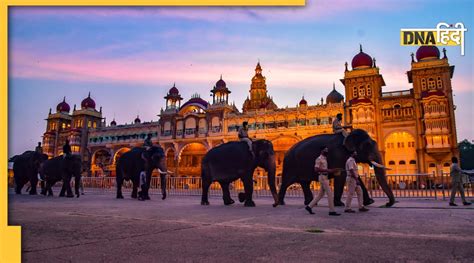 Mysuru Dussehra यहां राम रावण नहीं दशहरे के दिन निकलता है हाथी का