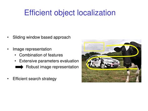 ppt combining efficient object localization and image classiﬁcation