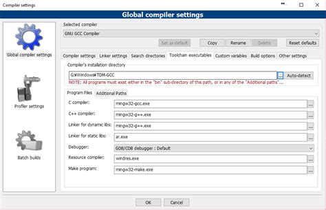 mettre à jour le mingw gcc de code blocks comment installer un