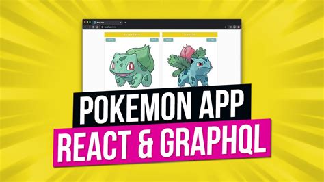 build a pokémon app with react and graphql step by step tutorial youtube