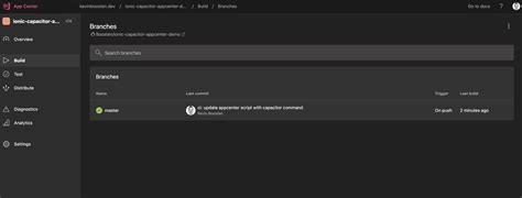 build and release your ionic capacitor app via microsoft