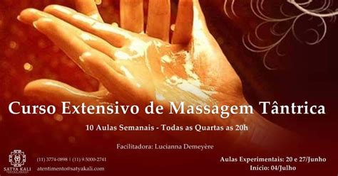 Curso Extensivo De Massagem Tântrica Sympla