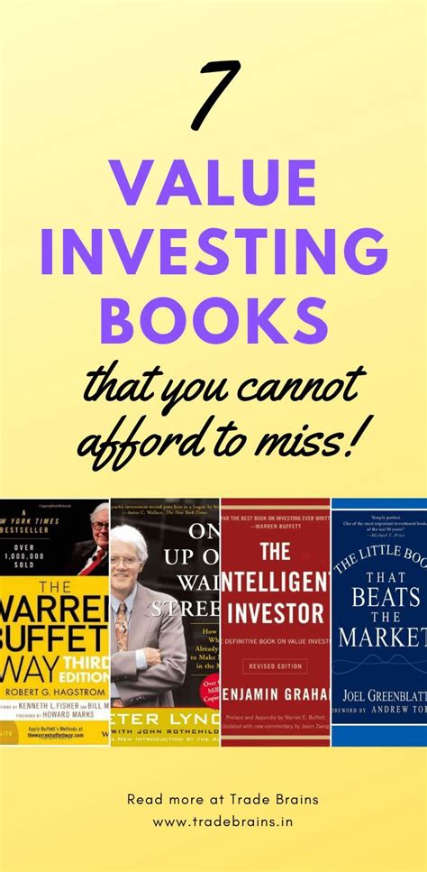 7 Best Value Investing Books That You Cannot Afford To Miss