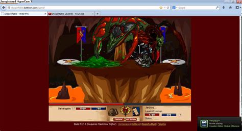 Dragonfable Entropy Armor Pvp Gameplay Youtube