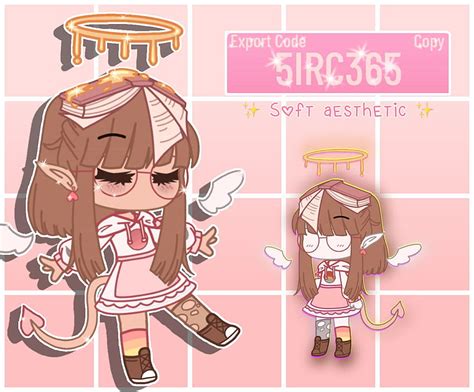Soft Aesthetic Inspired Gacha Club Outfit Softie Gacha Club Hd