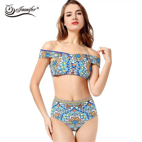 Jaonifer 2018 Nuevo Traje De Baño Sexy Impreso Bikini Aliexpress