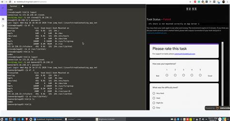 issue with nfs troubleshooting task kodekloud engineer kodekloud