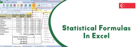 lesson 13 statistical formulas in excel python class