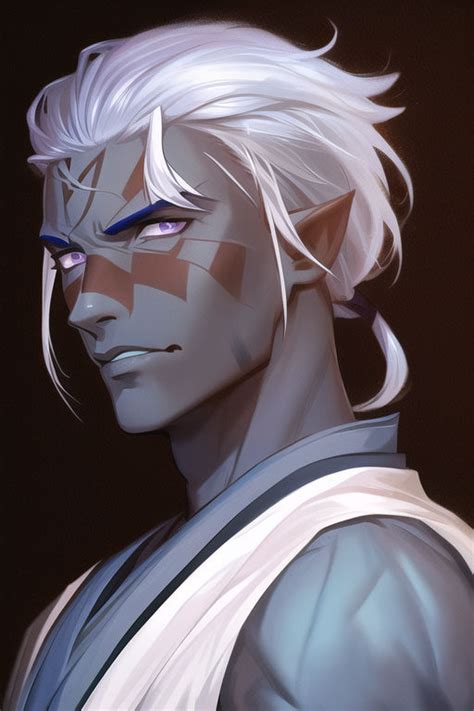Dark Elf Male By Schaelyn On Deviantart