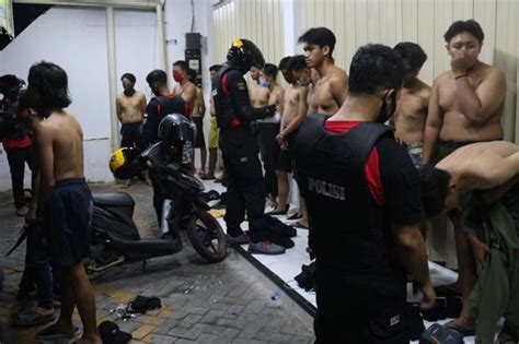 Polisi Bubarkan Balap Liar Di Semarang 25 Remaja Diamankan